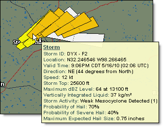 Historical Storm Corridors